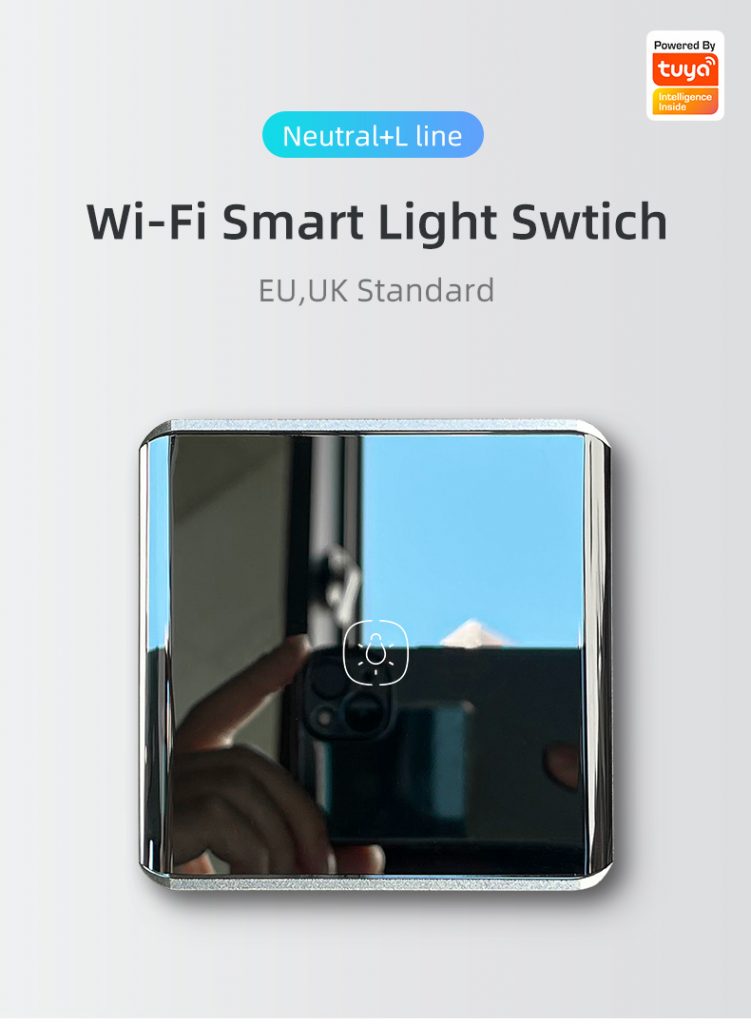google smart light switch Smart Light Switch 1 gang Wi-Fi N+L line EU ...