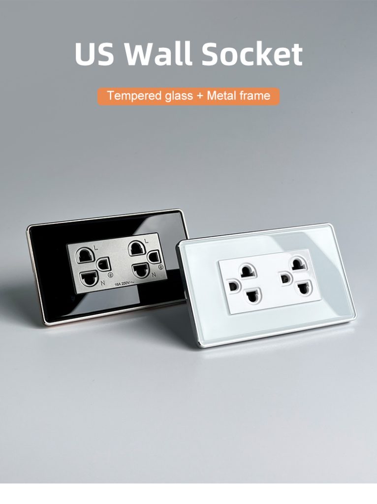 smart home sockets 120 Wall Socket 16A US plug 250v～ - Keeper Smart
